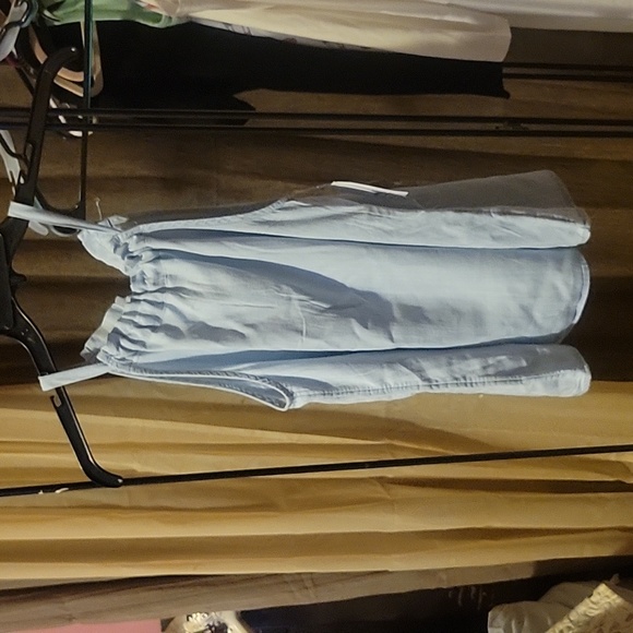 Time and Tru | Tops | Nwt Time And Tru Light Blue Tunic Top With ...